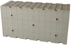 Ceramic Cooling Tower Fill, Cell Block, High Performance Tile Fill